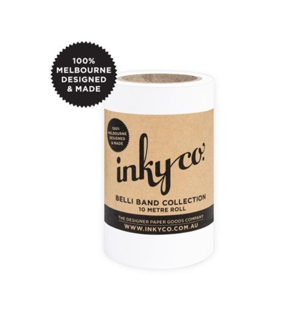Inky Co - Belli-Band White Gloss | Mint Soda Online